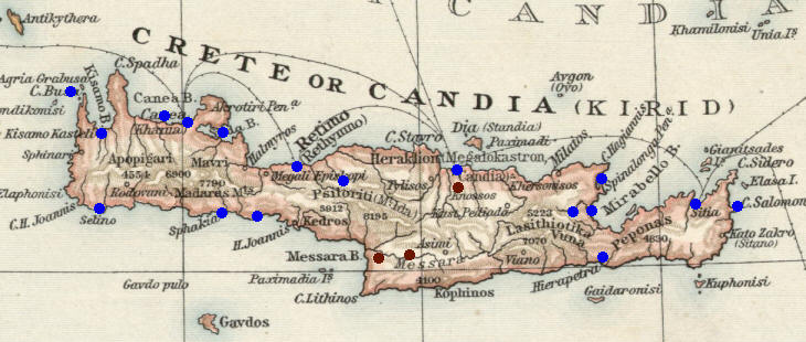 Venetian Fortresses in Crete