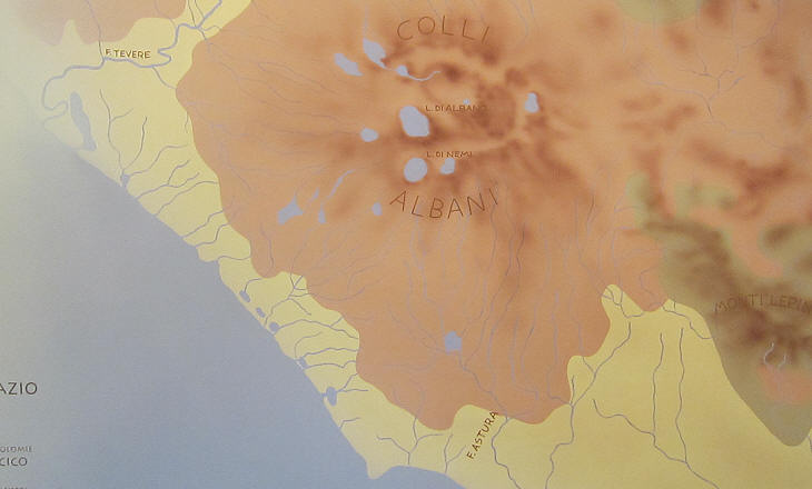 Nemi in the Environs of Rome