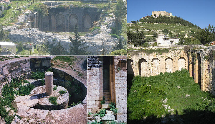 The town of Silifke in Turkey