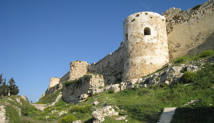 The town of Silifke in Turkey