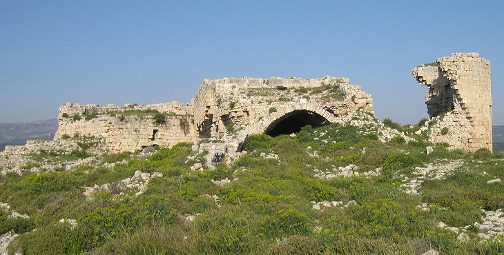 The town of Silifke in Turkey