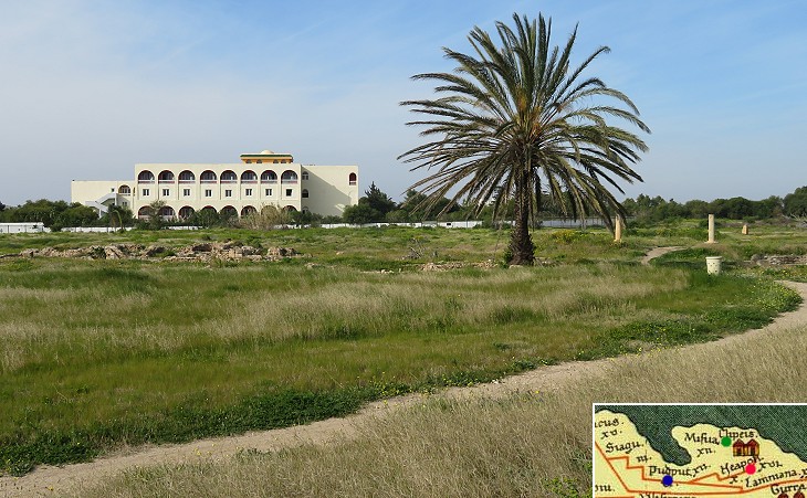 Pupput an ancient Roman town near today's Hammamet in Tunisia