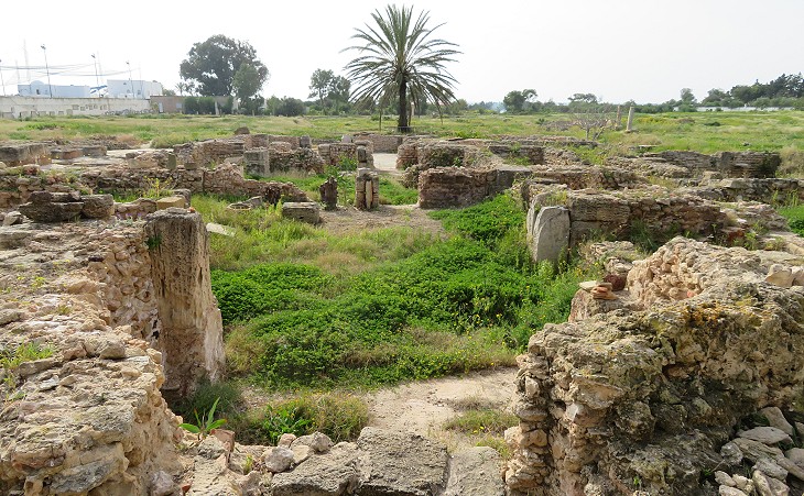 Pupput an ancient Roman town near today's Hammamet in Tunisia