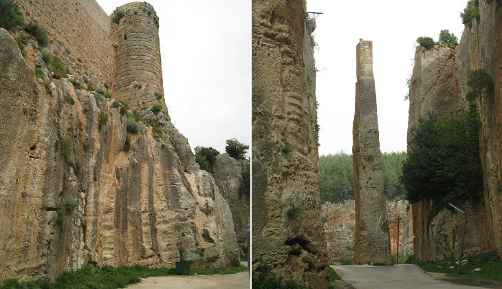 Castles of the Crusaders - Saone (Qalaat Salah ad-Din)