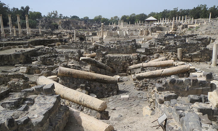 Ancient Towns in Israel - Scythopolis (Bet She'an)